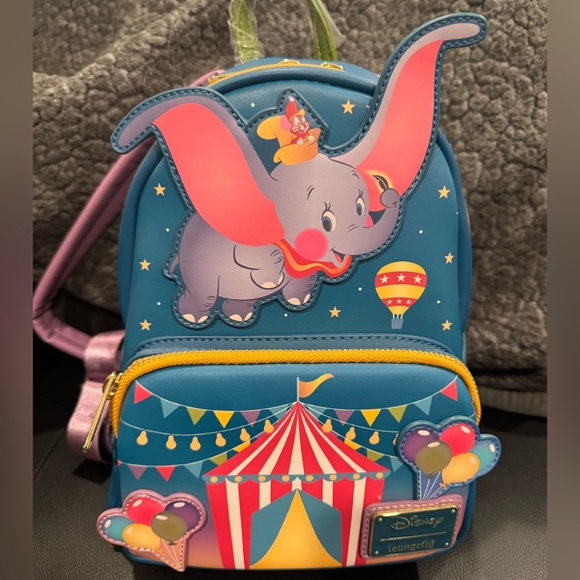 Loungefly | Bags | Loungefly Disney Dumbo Circus Tent Mini Backpack ...